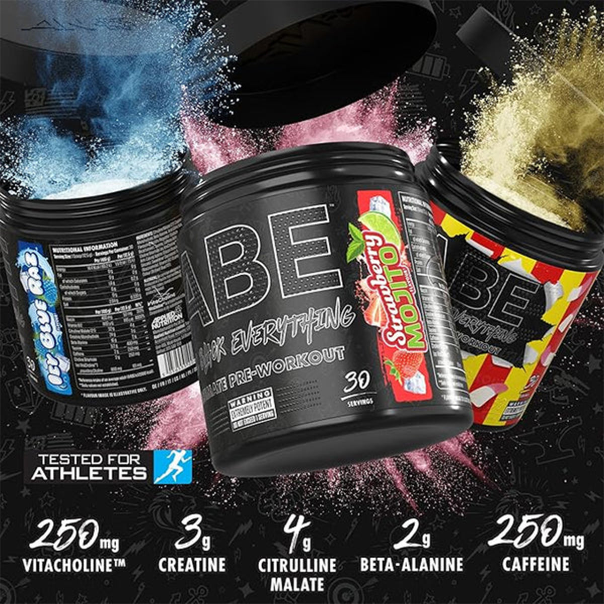 ABE ALL BLACK EVERYTHING PRE-WORKOUT | GYM SUPPLEMENTS U.S