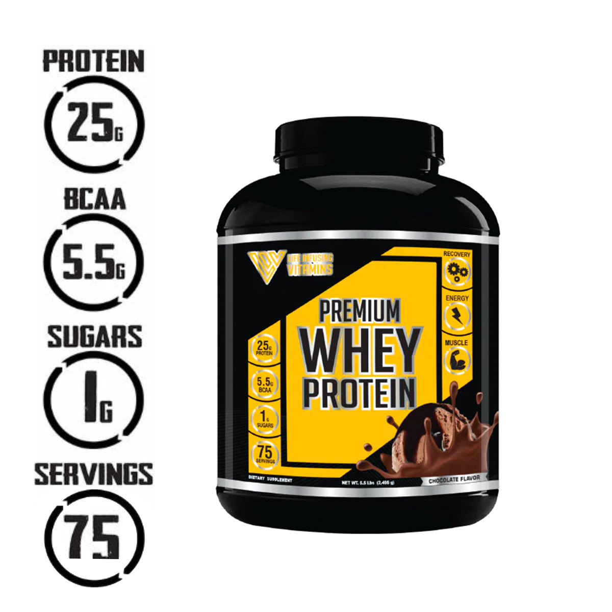PREMIUM WHEY PROTEIN | GYM SUPPLEMENTS U.S