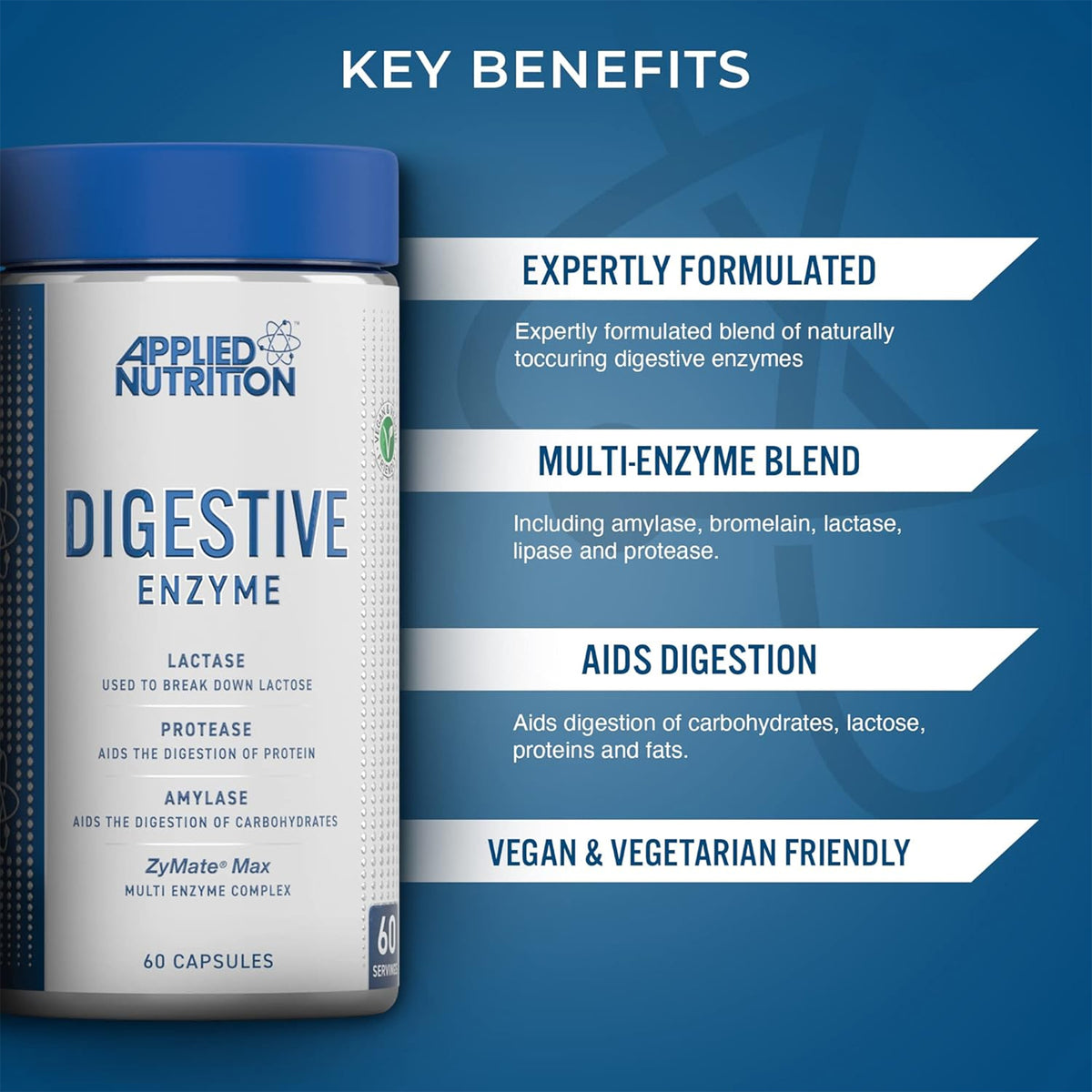 APPLIED NUTRITION DIGESTIVE ENZYME | GYM SUPPLEMENTS U.S