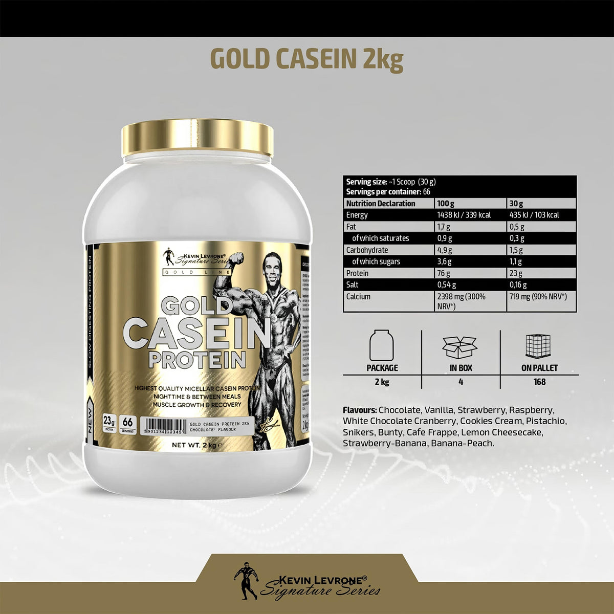 KEVIN LEVRONE GOLD CASEIN PROTEIN | GYM SUPPLEMENTS U.S