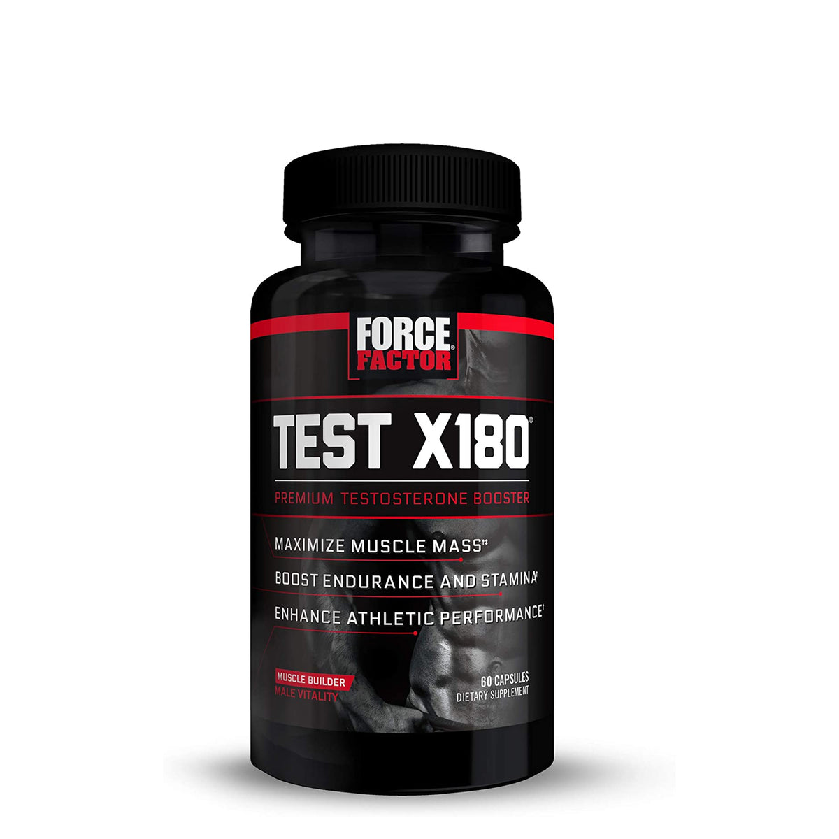 FORCE FACTOR® TEST X180 | GYM SUPPLEMENTS U.S